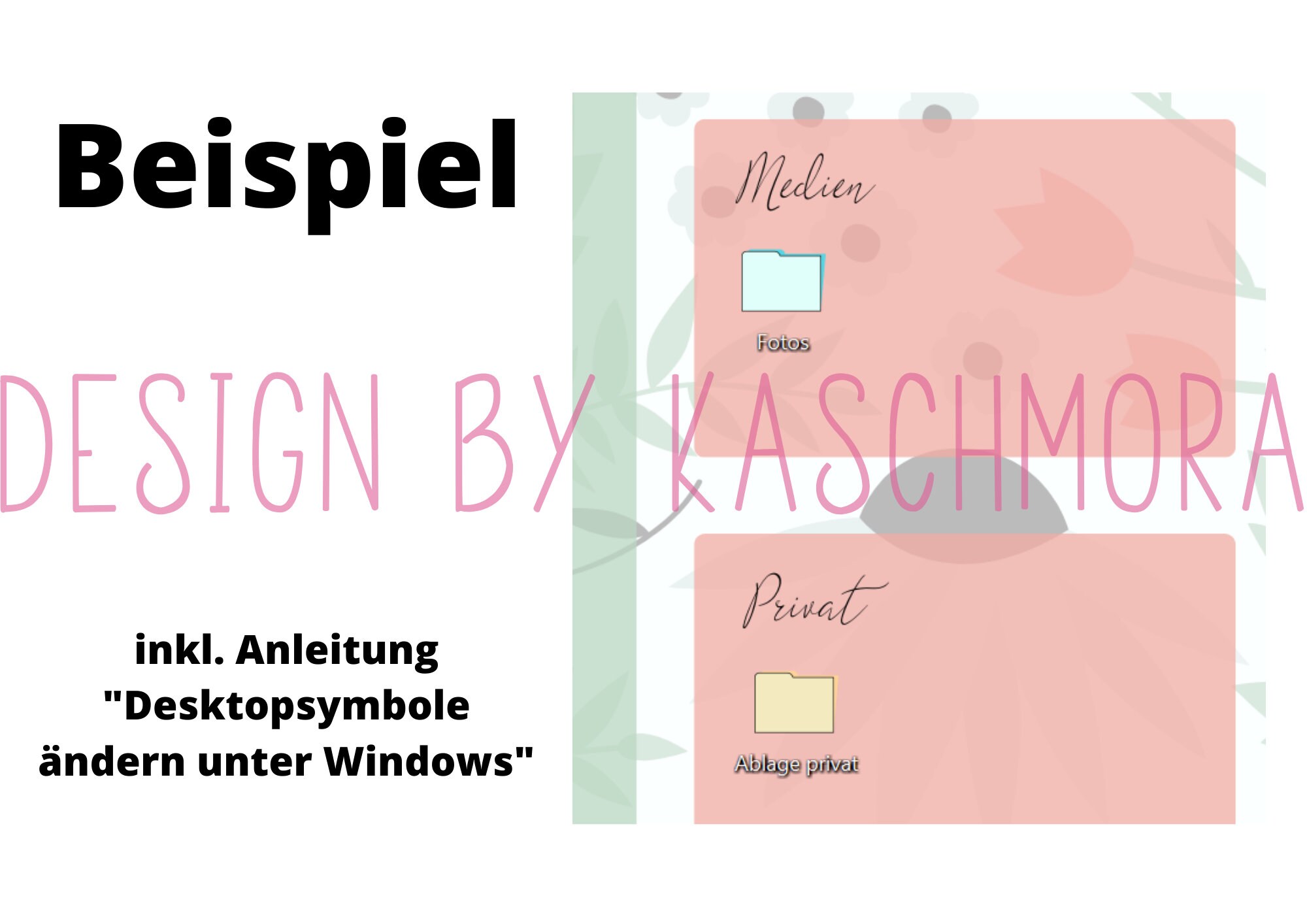 Desktop Organizer, Desktop Pastel Spring, Desktop Folder, Instant ...