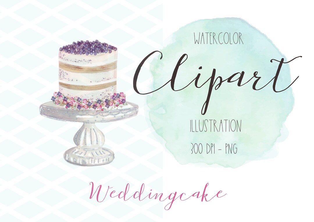 Clipart, Illustration, Watercolor, Watercolor, PNG, Wedding, Wedding ...