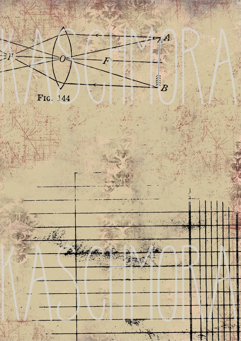 Digital Antique Scrapbook Paper, Vintage History Background Collage ...