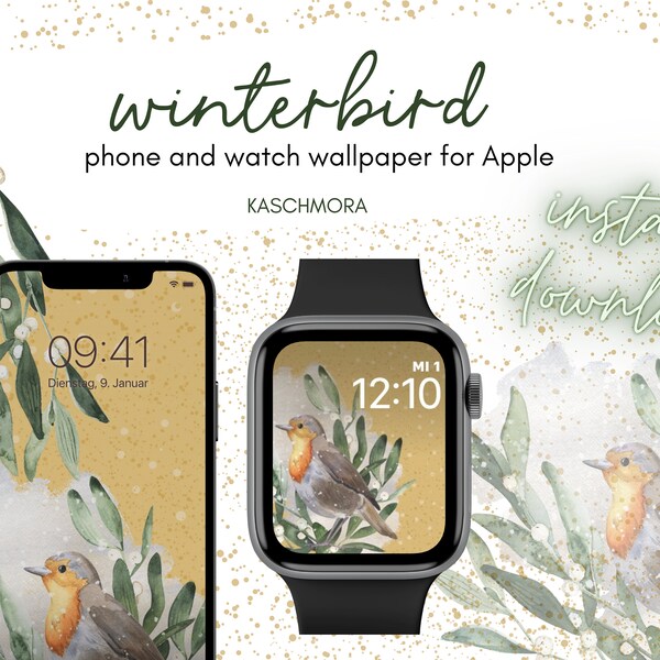 Apple Watch Wallpaper Template - Etsy