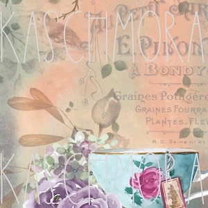 Background Paper, Digital Paper Pack, A4, Jpg, 8'' X 11'', Scrapbook ...