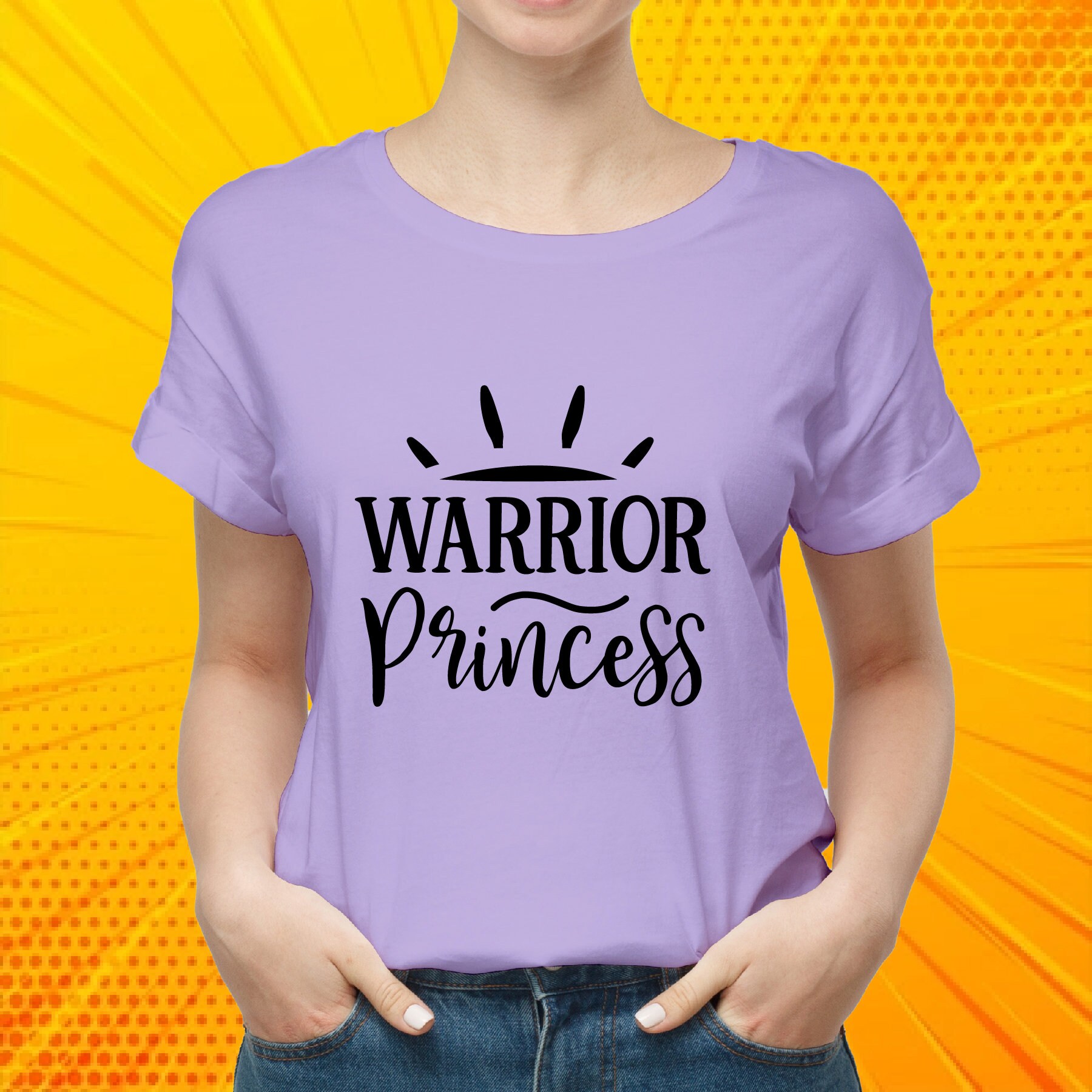 Warrior Princess SVG - Etsy