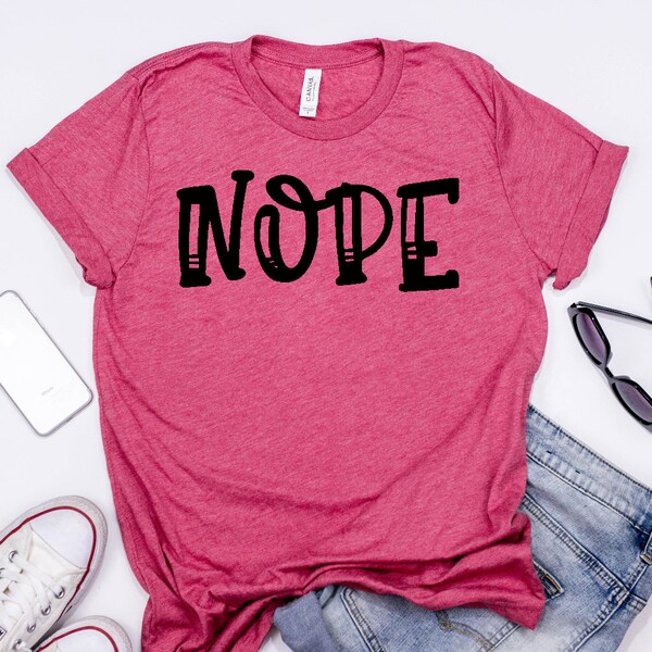 Nope Svg - Etsy