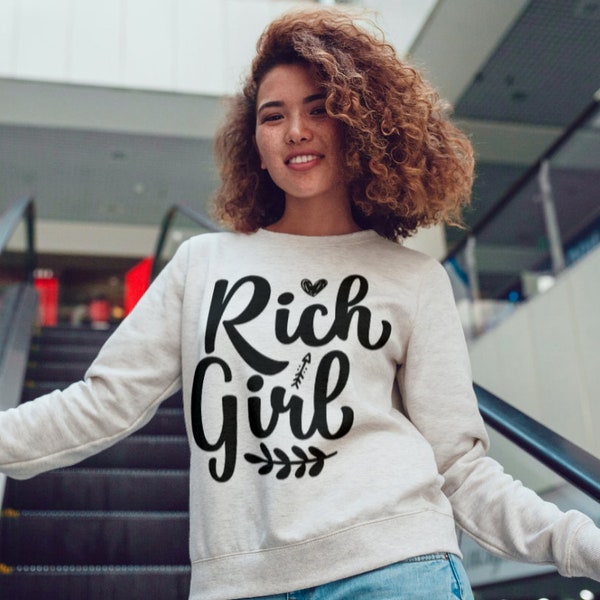 Rich Girl Svg - Etsy