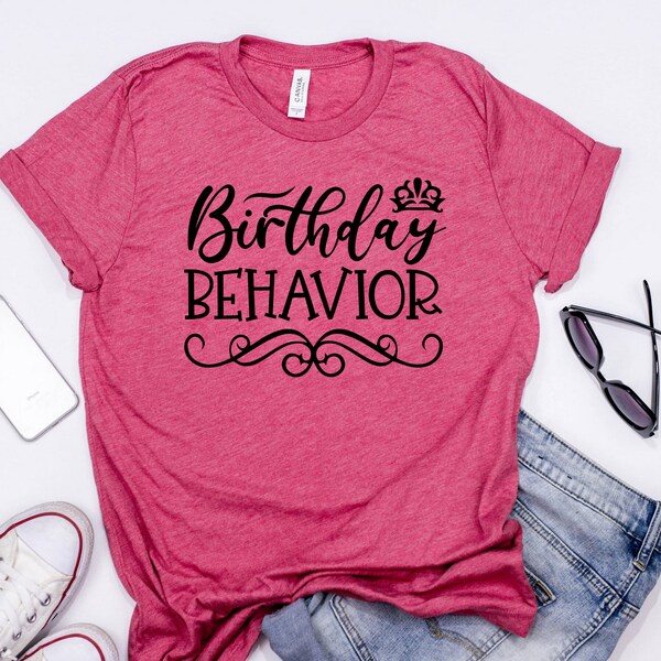 Birthday Behavior Svg - Etsy