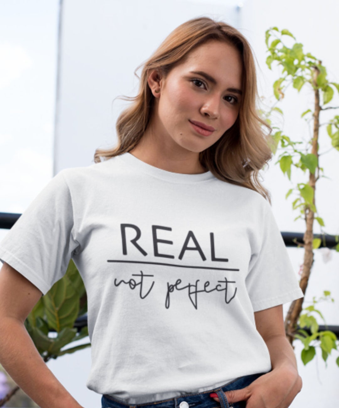 Real Not Perfect SVG - Etsy