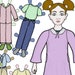 Pieces Paper Doll #5 - Large Size Little Alien Paper Doll - Play ...