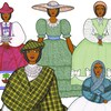 Pieces Paper Dolls #1 - Create a Jointed Doll - 6 Sizes - Articulated ...