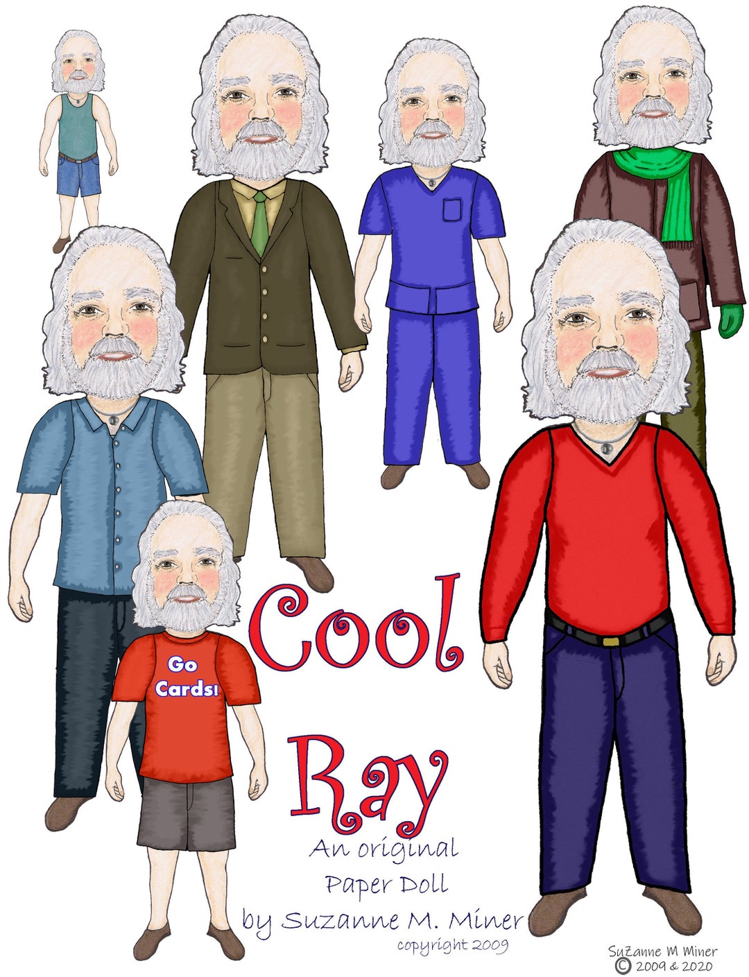 Cool Ray - Paper Doll - Digital Download - Nurse and Veteran - Etsy