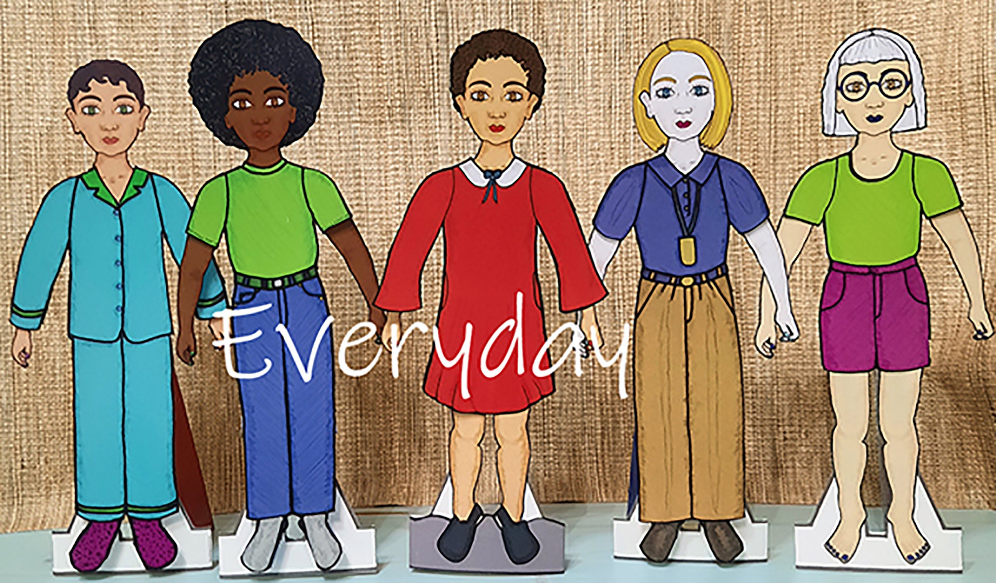 Determined Paper Doll February #5 - a Girl With Dreams, Goals, & Plans ...