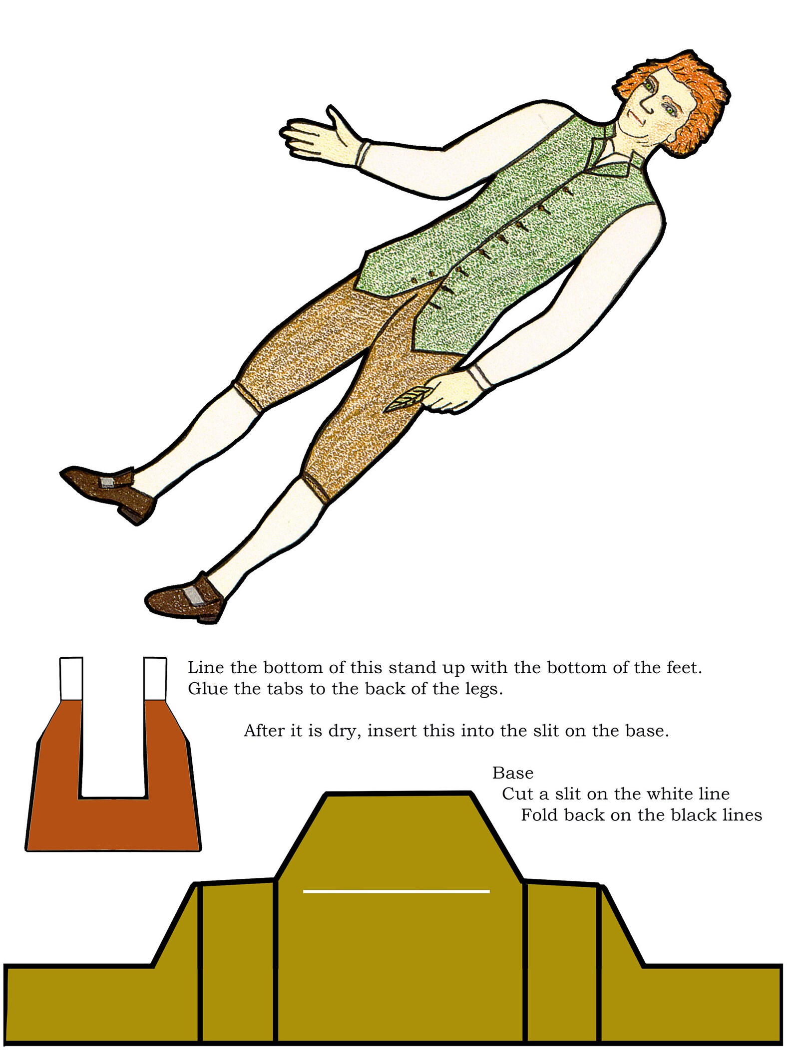 Thomas Jefferson Paper Doll - Small Size - Formal Coat, Riding Coat ...