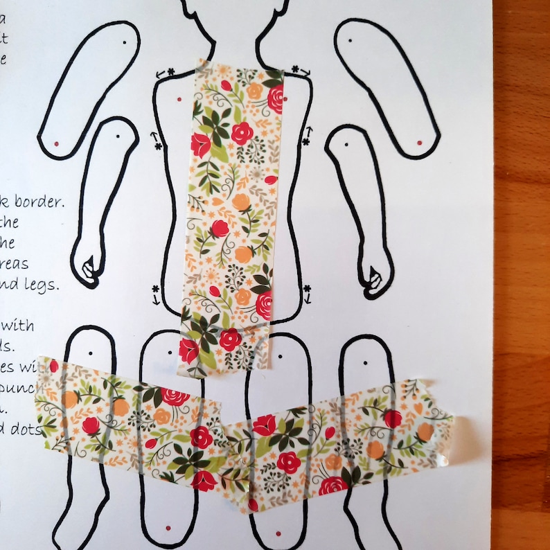 Pieces Paper Doll 5 Medium Little Alien Paper Doll to Color a Jointed ...