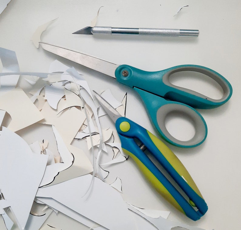 Printable Alien Paper Doll – Jointed Coloring Page (digital Download ...