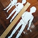 Large Articulated Paper Doll #3 – Coloring Page, Party Project (digital ...