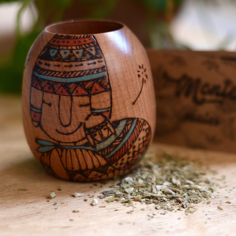 Wooden Mate Cup - Etsy