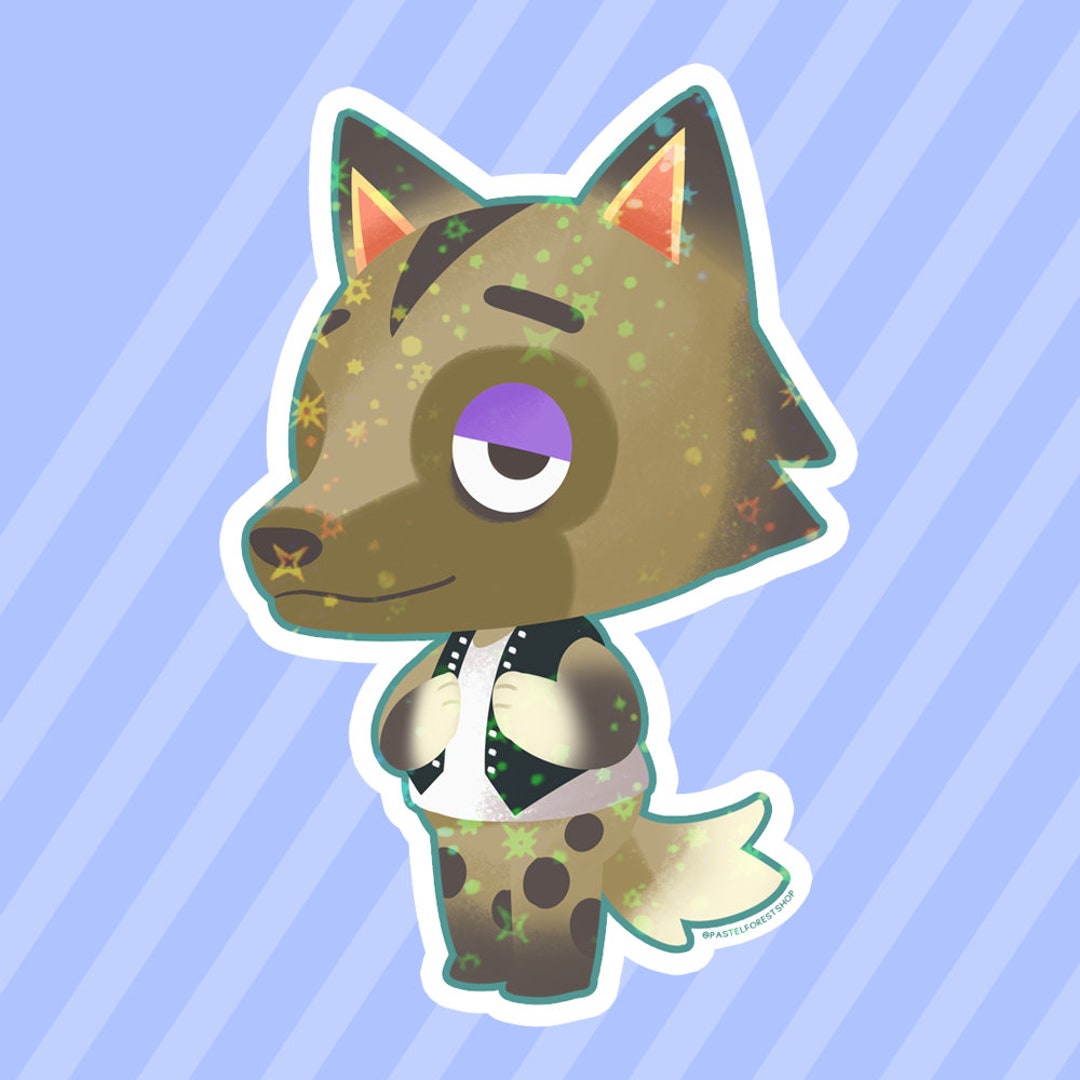 Kyle Animal Crossing lindo vinilo brillante estrella holográfica ...