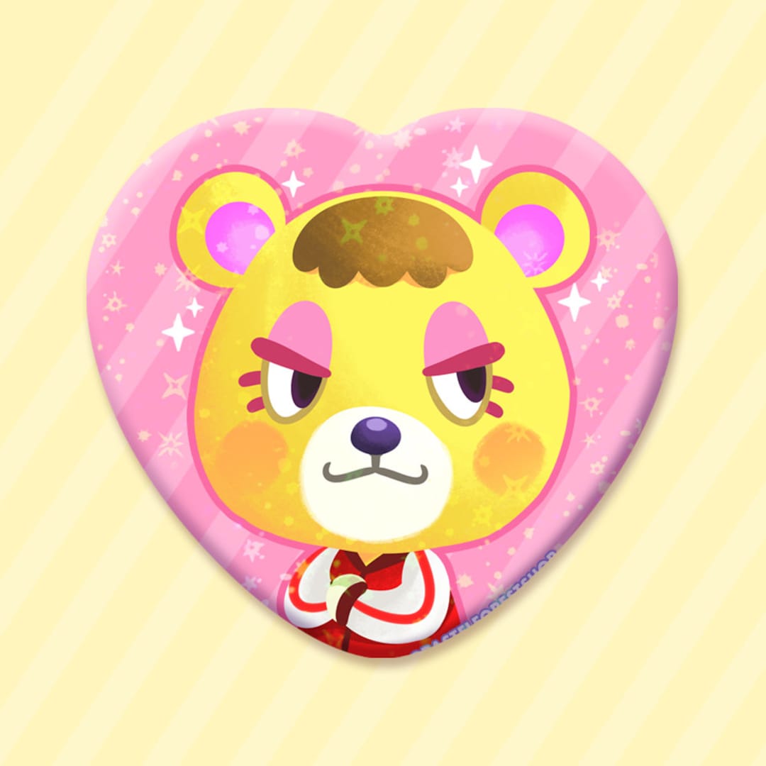 Tammy Animal Crossing Cute Metal Sparkly Star Holographic - Etsy