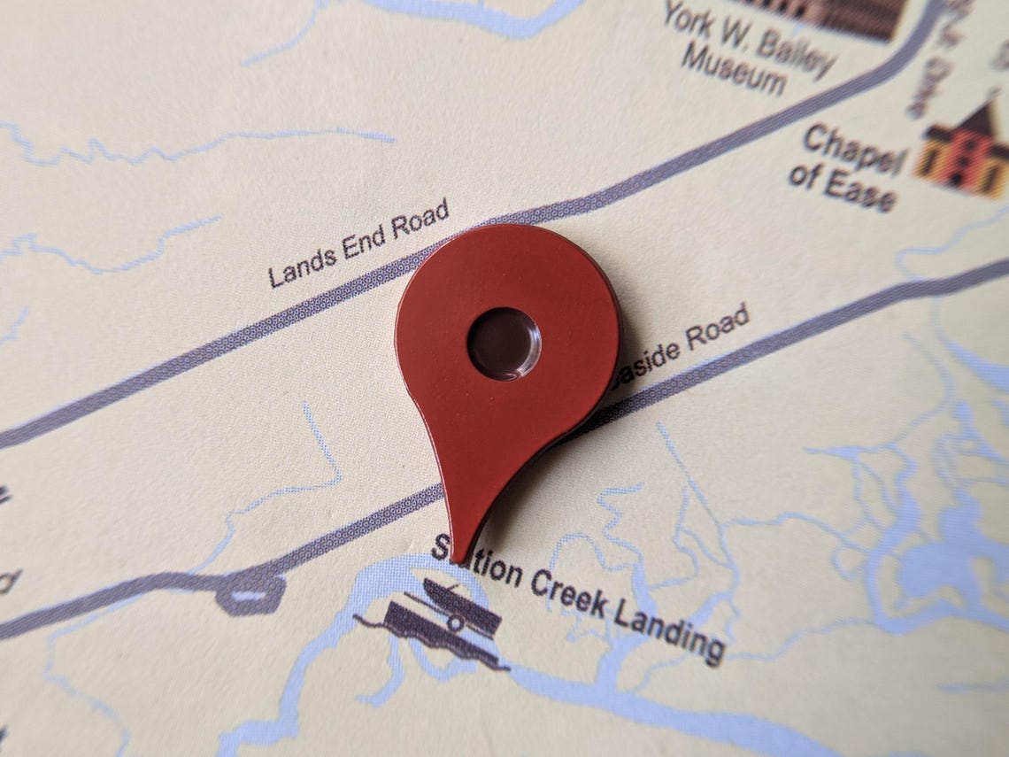 Map Pin Location Marker Enamel Pin - Etsy