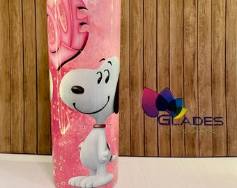 Snoopy Sublimation Tumbler | Etsy