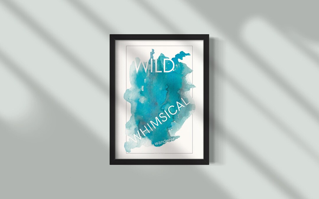Affirmation Alliteration | Letter W | Wild Whimsical Wanderer | Blue ...