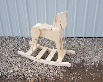 Personalized Handmade Wooden Custom Rocking Moose - Etsy