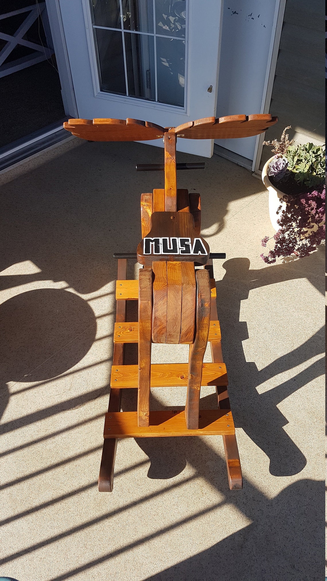 Personalized Handmade Wooden Custom Rocking Moose - Etsy Canada