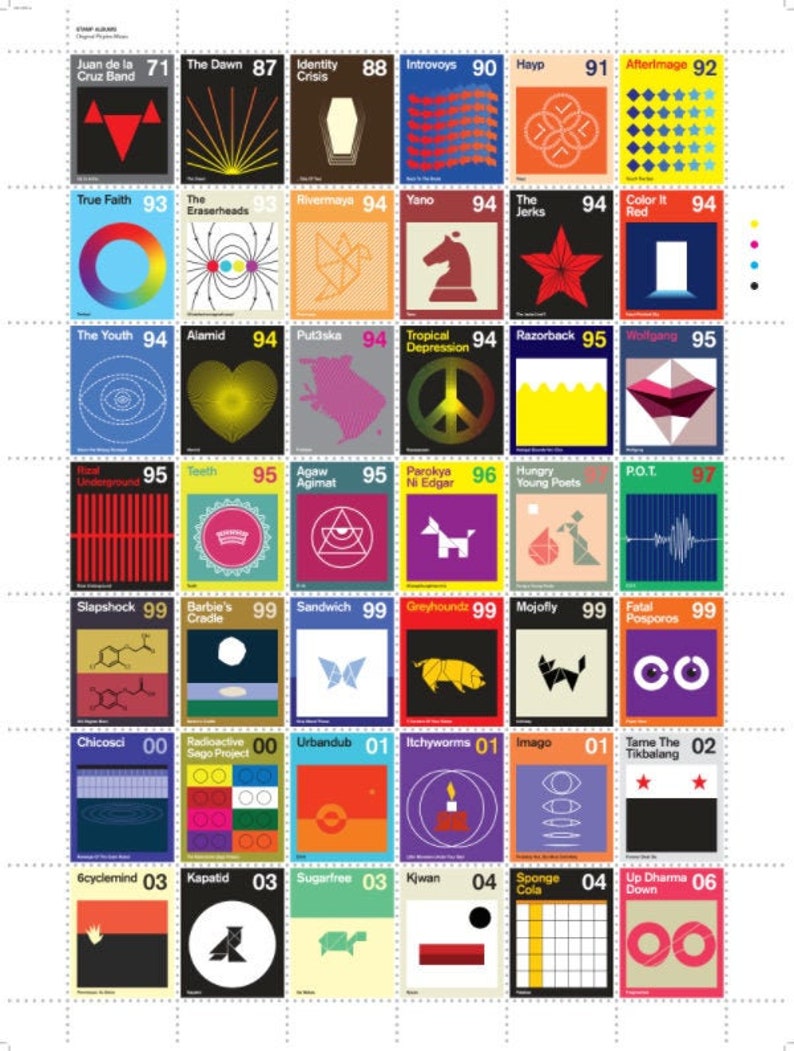 35 Years of OPM Rock Bands Poster - Etsy