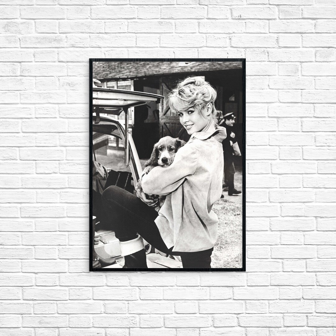 Brigitte Bardot Playing Cards Print, Bridget Bardot Art Print, Fashion ...
