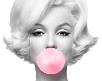 Marilyn Monroe & Jessica Rabbit Glossy Art Print 11 X 17 in - Etsy