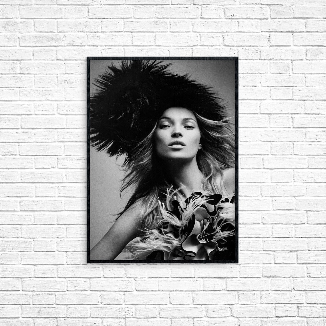 Kate Moss Poster Kate Moss Print Wall Art Fashion Print Kate - Etsy