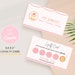 Cake Loyalty Card for Bakery Business, Bakery Branding Cupcake Rewards ...