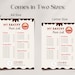 Chocolate Bakery Menu Template for Canva, Cake Price List, Cupcake ...