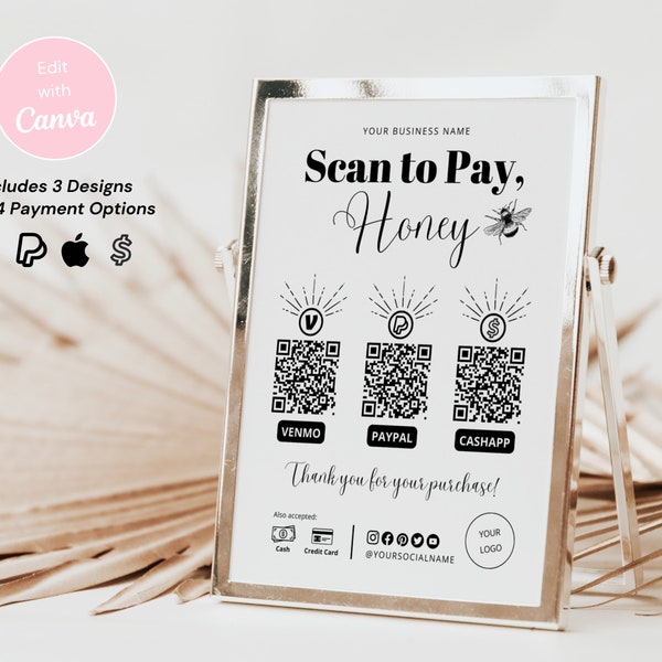 Payment Method Sign - Etsy