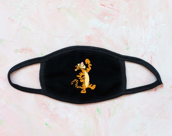 Tigger Face Mask - Etsy