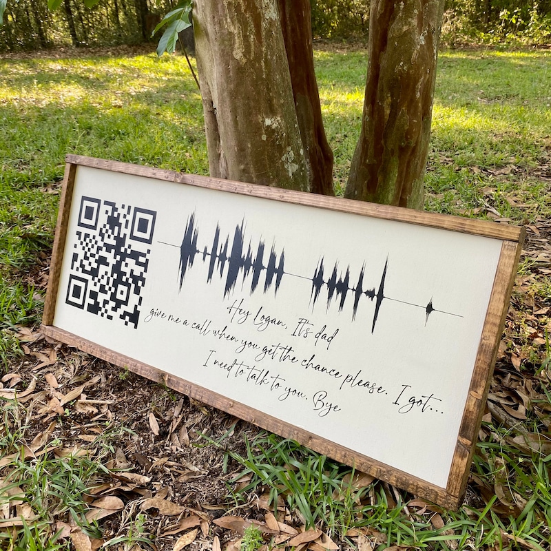 Voice Message Into Qr Code - Etsy