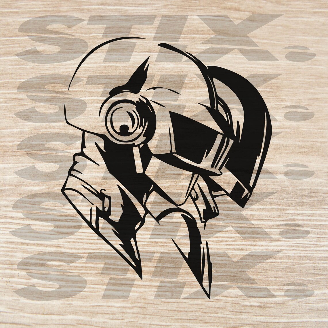 Daft Punk Vinilo Decal svg / dxf / png - Etsy México