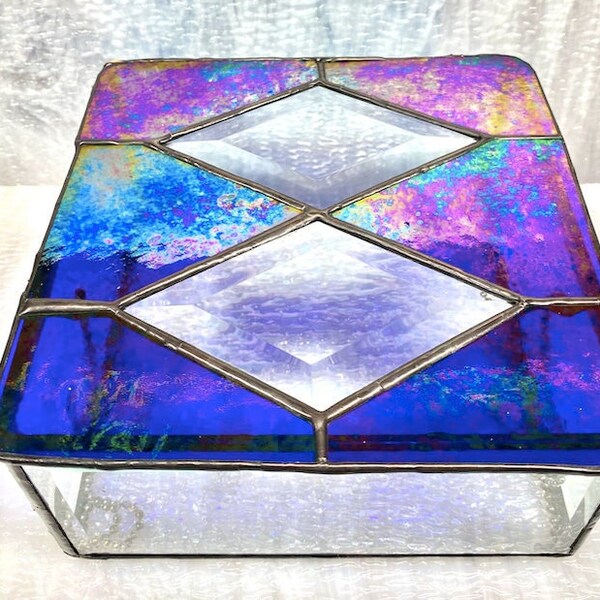 Stained Glass Box - Etsy