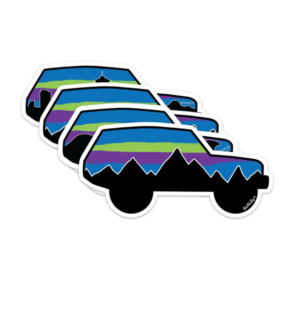 4x4life Northern Lights RR Decals - Etsy