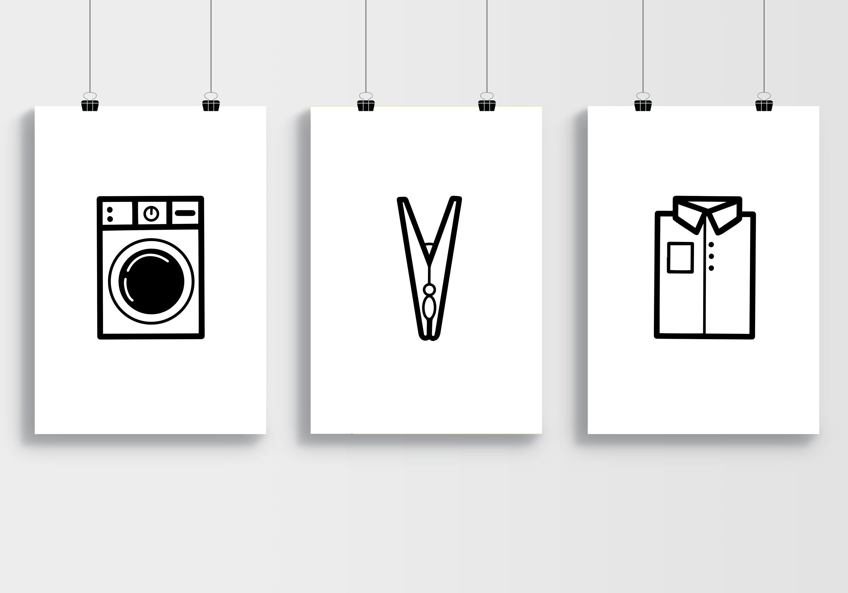 Wash Dry Fold Repeat, 4 Printables for Laundry Room, Utility Room, Wash ...