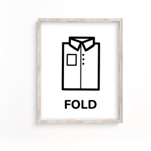 Wash Dry Fold Repeat, Set of 4 Printables, Laundry Room, Utility Room ...