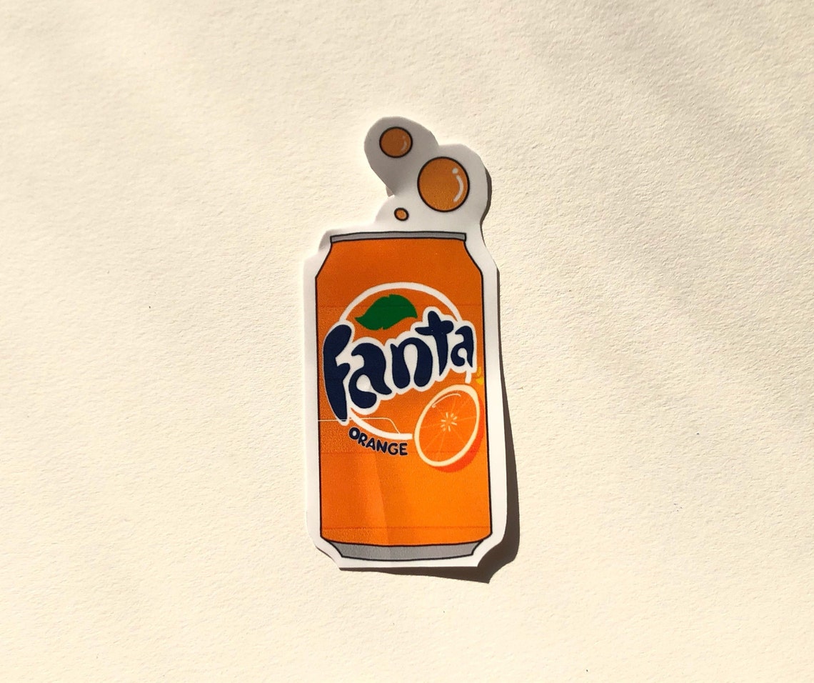 Fanta Sticker Sticker Trendy Stickers Decal Laptop Decal - Etsy