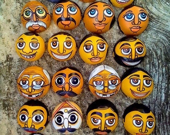 Painted Coconut Shell - Etsy