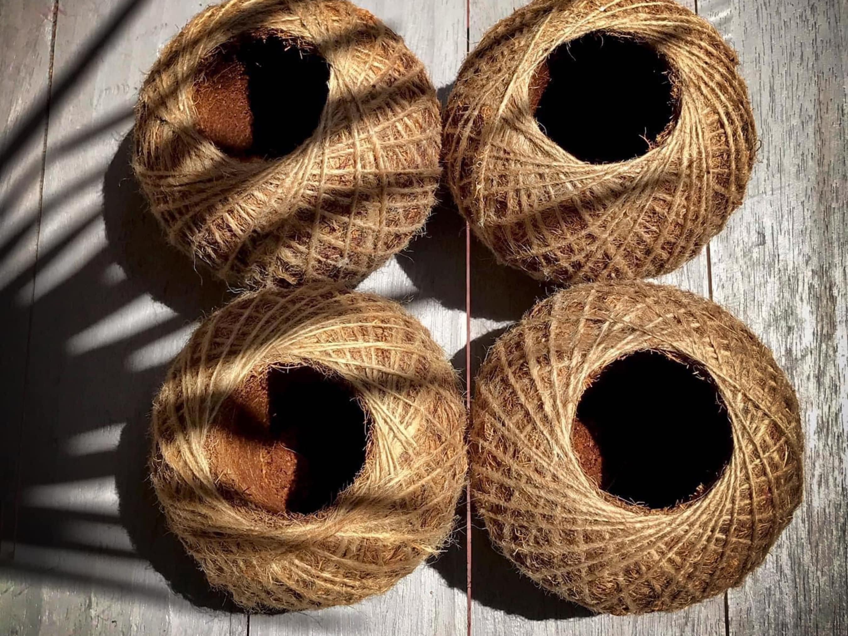 Kokedama Pots Hanging Orchid Pot Hanging Moss Ball Planter Green ...