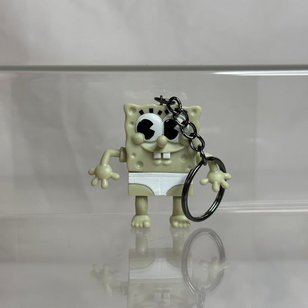 Spongebob Keychain - Etsy