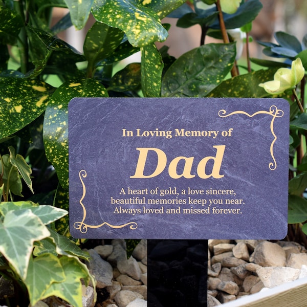 Slate Memorial Sublimation Plaque - Etsy
