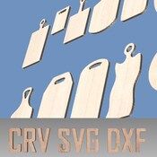 Cutting Board CNC Files for Wood svg Dxf Pdf Eps Ai Stl - Etsy Canada