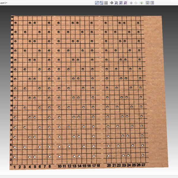 Laser Waste Board Grid - Etsy