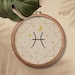 Pisces cross stitch pattern, Astrology zodiac sign, modern embroidery ...