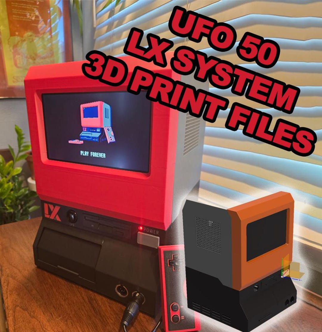 UFO 50 LX System 3D Print Files - Etsy