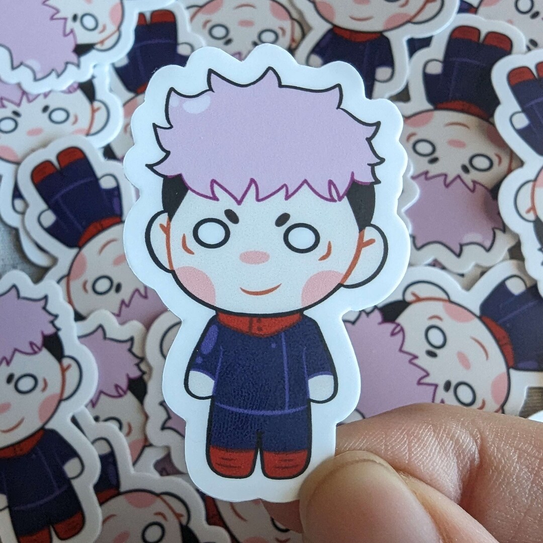 JJK Chibi Sticker - Itadori - Etsy